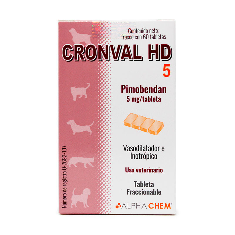 Cronval HD 5 | Vasodilatador e Inotrópico | Tienda