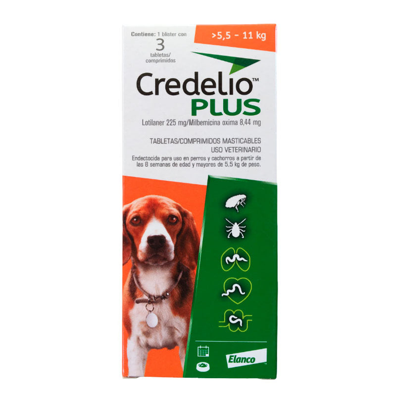 Credelio® Plus | Antiparasitario Interno y Externo | Elanco | Tienda