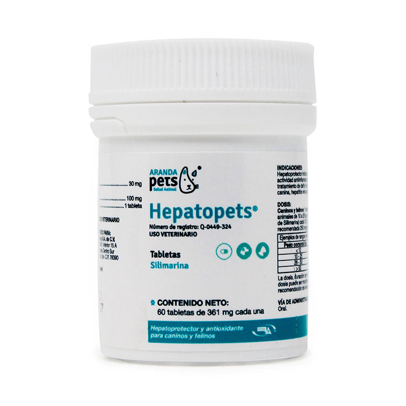 Hepatopets® | Hepatoprotector y antioxidante para caninos y felinos ...