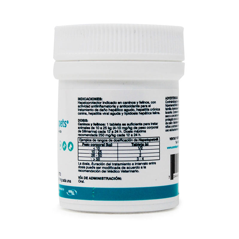 Hepatopets® | Hepatoprotector y antioxidante para caninos y felinos ...