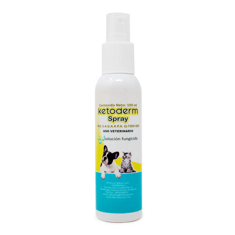 Ketoderm Spray | Fungicida para Perros y Gatos | Tienda