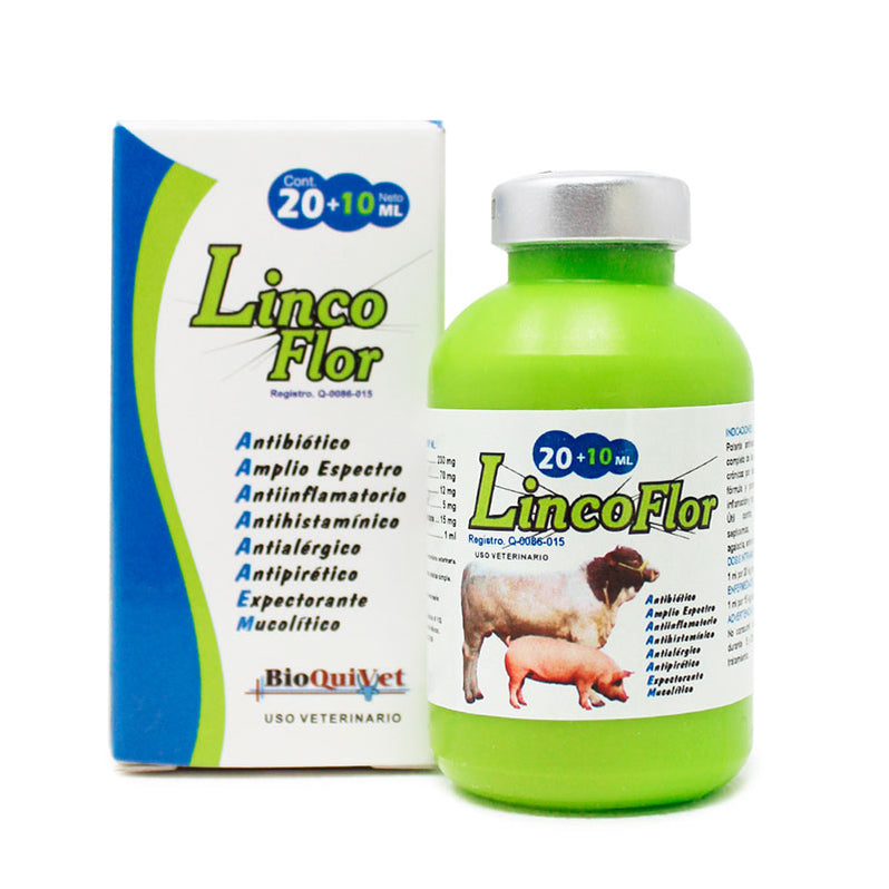 Linco Flor | Antibiótico de Amplio Espectro, Antiinflamatorio ...