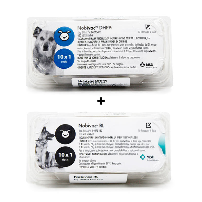 Nobivac® DHPPi + Nobivac® RL | Tienda