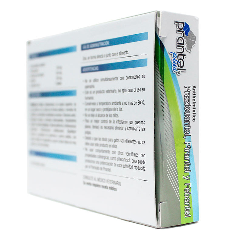 Prantel® Plus | Desparasitante en tableta con triple efectividad | Tienda