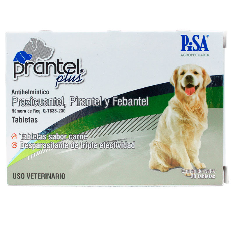 Prantel® Plus | Desparasitante en tableta con triple efectividad | Tienda