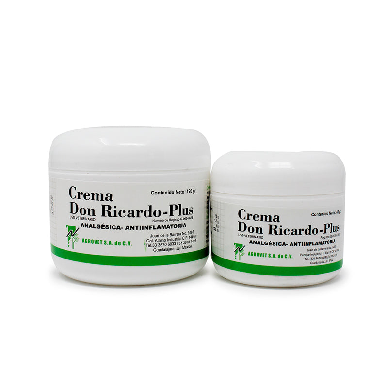 Crema Don Ricardo-Plus | Crema Analgésica-Antiinflamatorio | Tienda