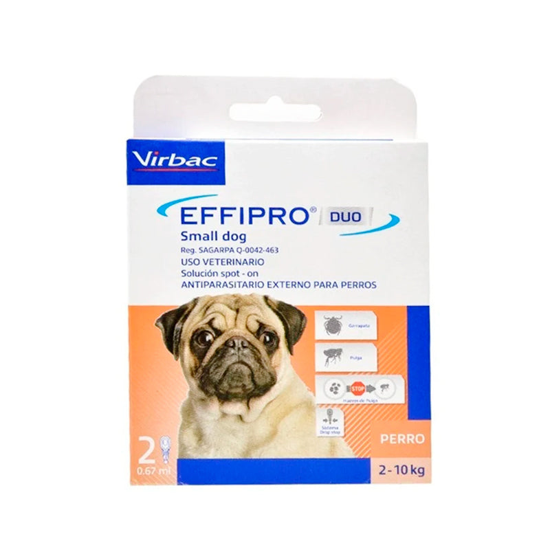 Effipro Duo| Antiparasitario contra pulgas y garrapatas para perros ...