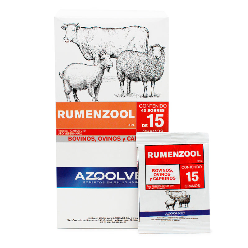 Rumenzool | Corrige atonías ruminales | Tienda