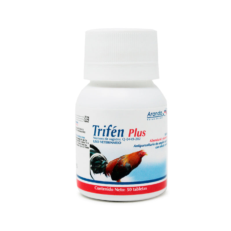 Trifén Plus | Antiparasitario de amplio espectro para Gallos | Tienda