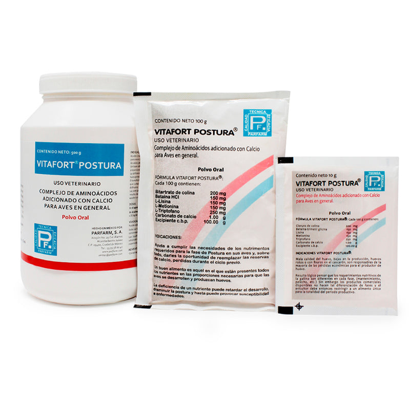 Vitafort®Postura | Complejo de Aminoácidos y Calcio | Tienda