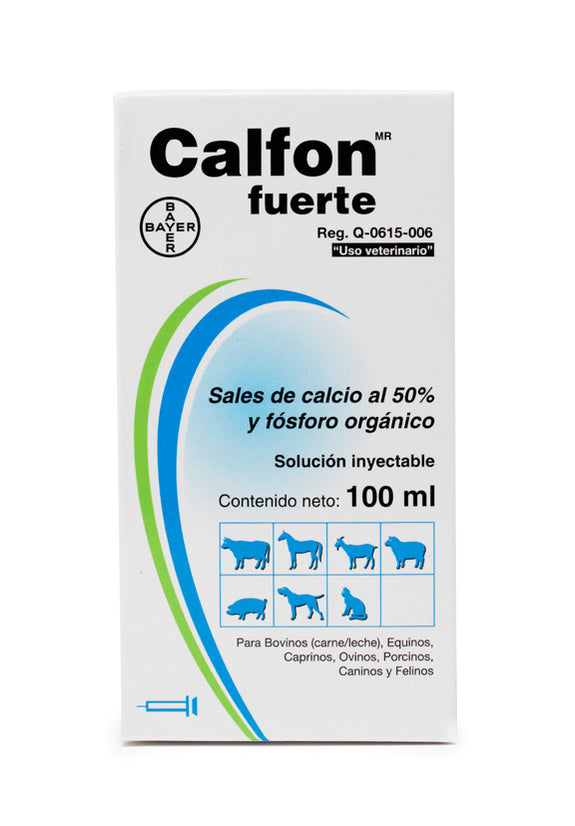 Calfon Fuerte | Sales de calcio al 50% | Estimulante y tónico para la ...