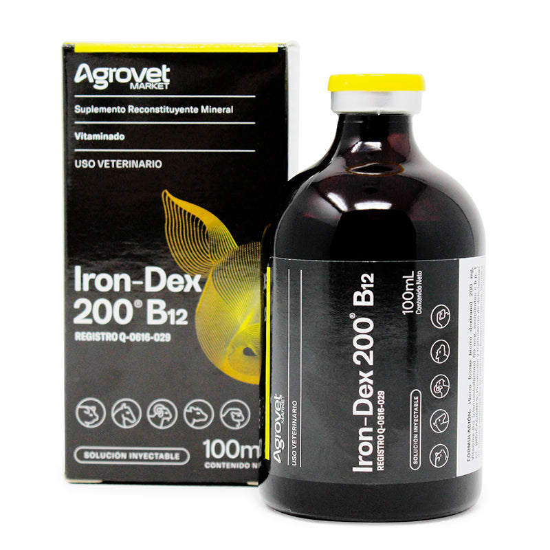 Iron-Dex 200® B12 | Suplemento Reconstituyente Mineral Vitaminado | Tienda