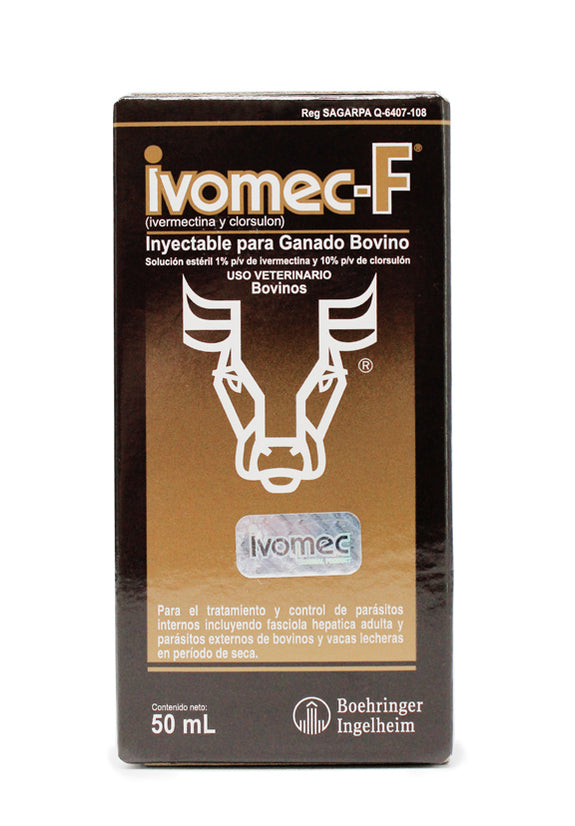 Ivomec-F | Antiparasitario Bovino | Ivermectina | Clorsulón | Tienda