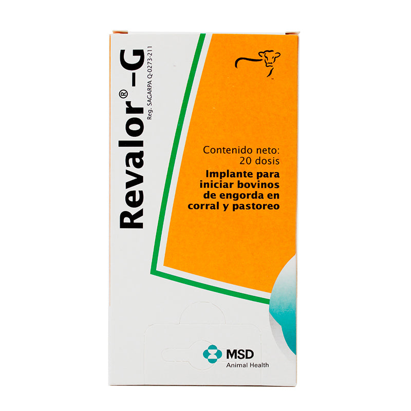Revalor®-G | Implante para iniciar bovinos de engorda | MSD | Tienda