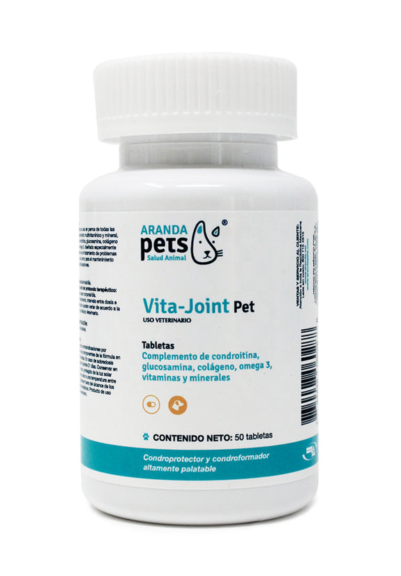 Vita-Joint Pet | Complemento de condroitina, glucosamina, colágeno ...